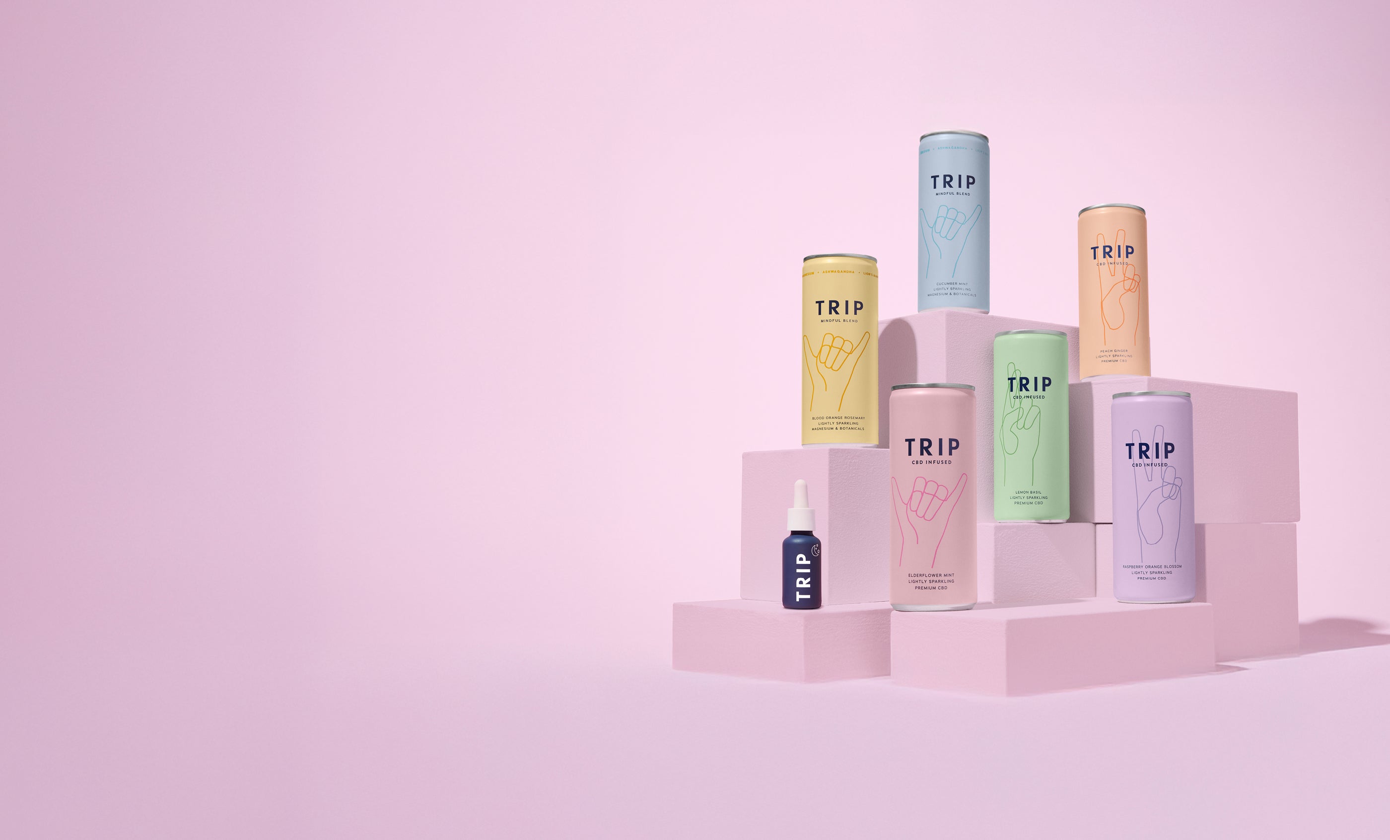 TRIP Drinks | UK’s #1 CBD Drinks, CBD Oils & Magnesium Drinks