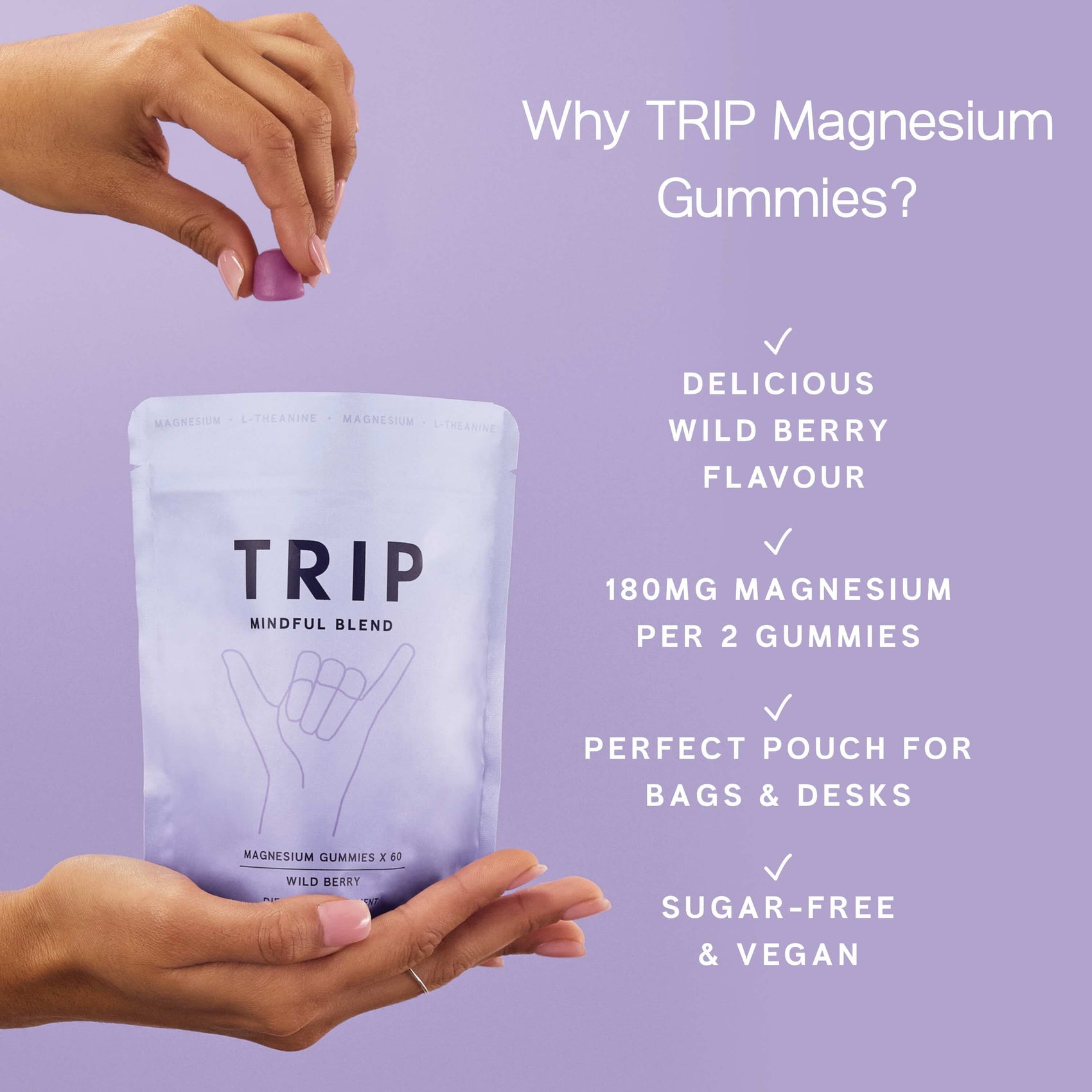 Wild Berry Magnesium Gummies