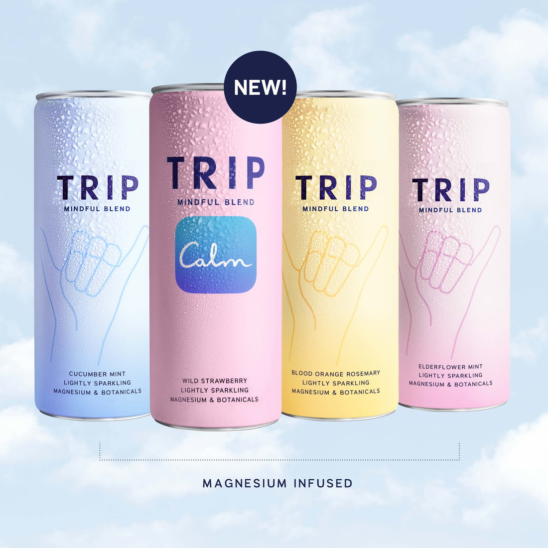 Magnesium Drinks | Mindful Blend | Healthy Soft Drinks | TRIP Drinks