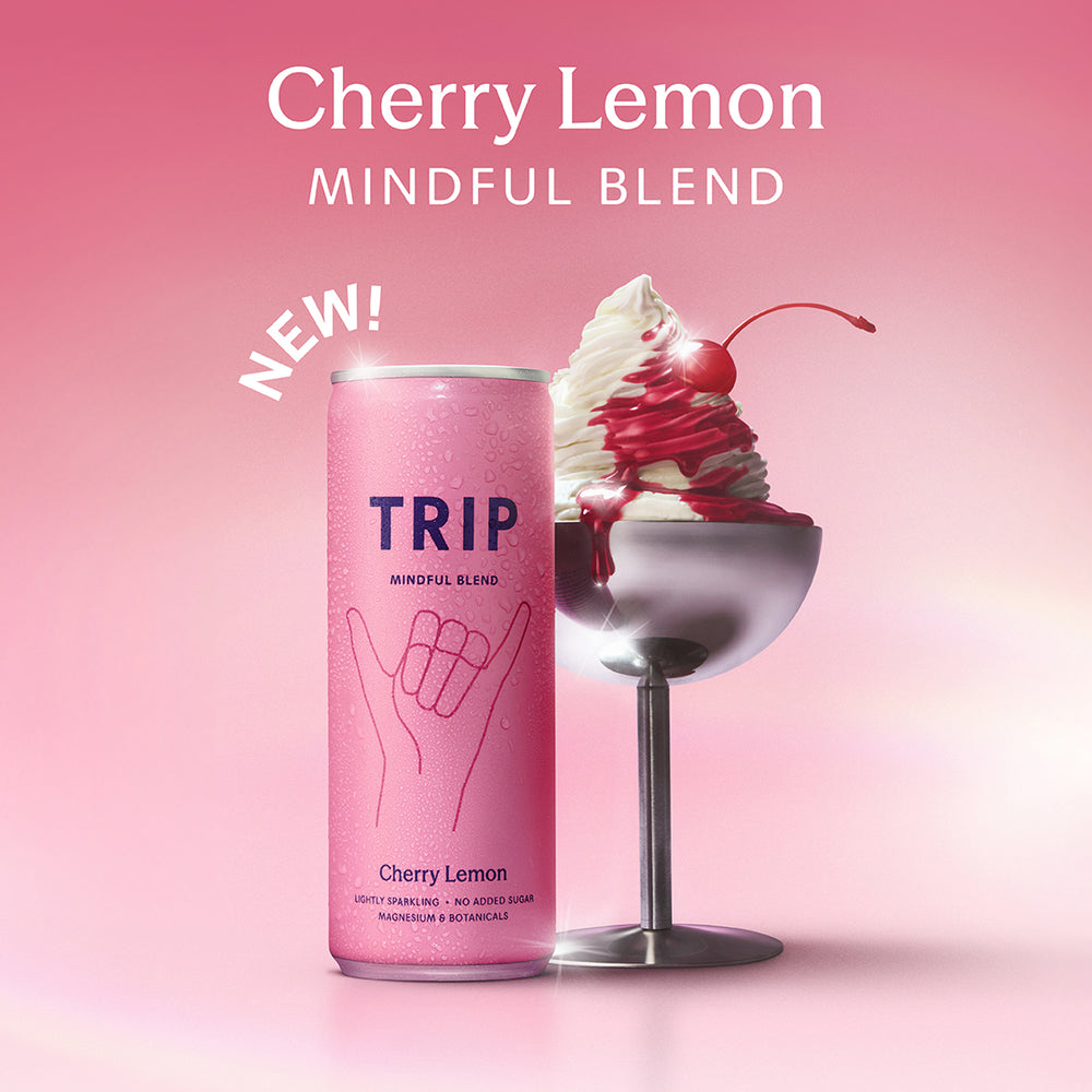 Cherry Lemon – Mindful Blend Magnesium Drink | TRIP Drinks