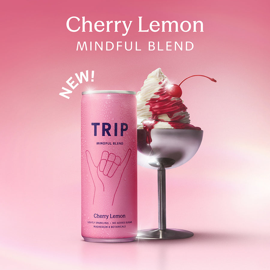 Cherry Lemon – Mindful Blend Magnesium Drink | TRIP Drinks
