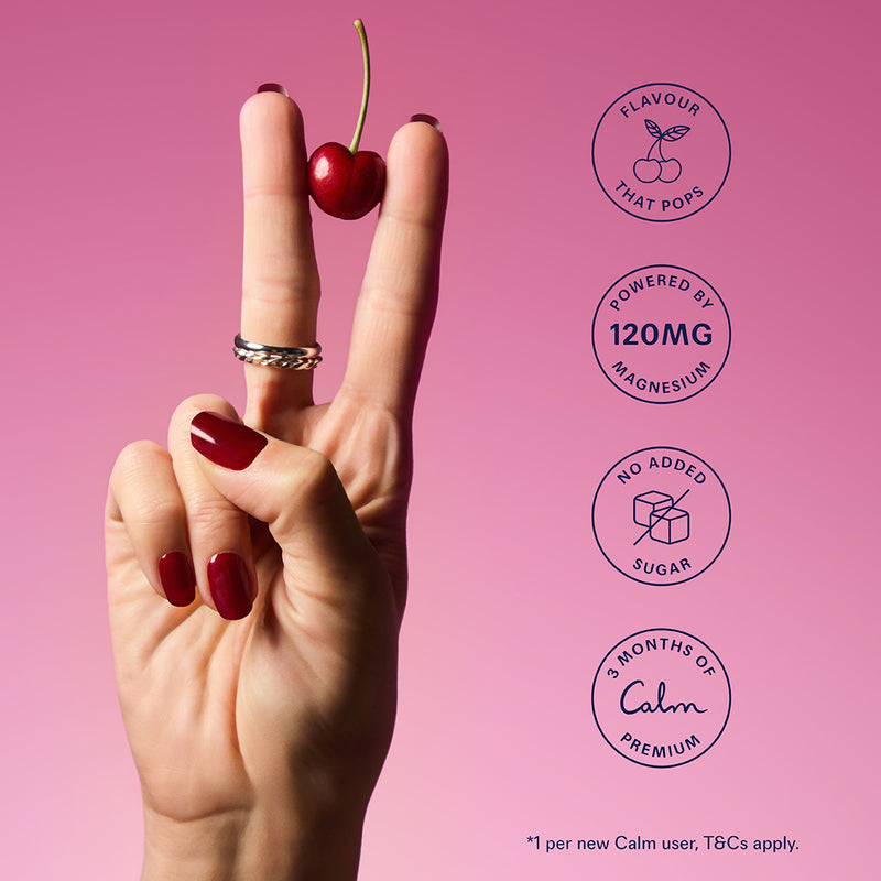 Cherry Lemon – Mindful Blend Magnesium Drink | TRIP Drinks