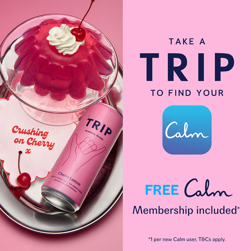 Cherry Lemon – Mindful Blend Magnesium Drink | TRIP Drinks